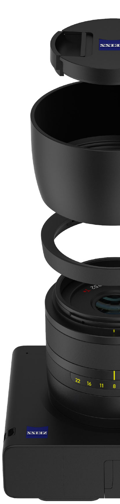 2,2.2.2 Lens Cap, Lens Ring & Lens Shade