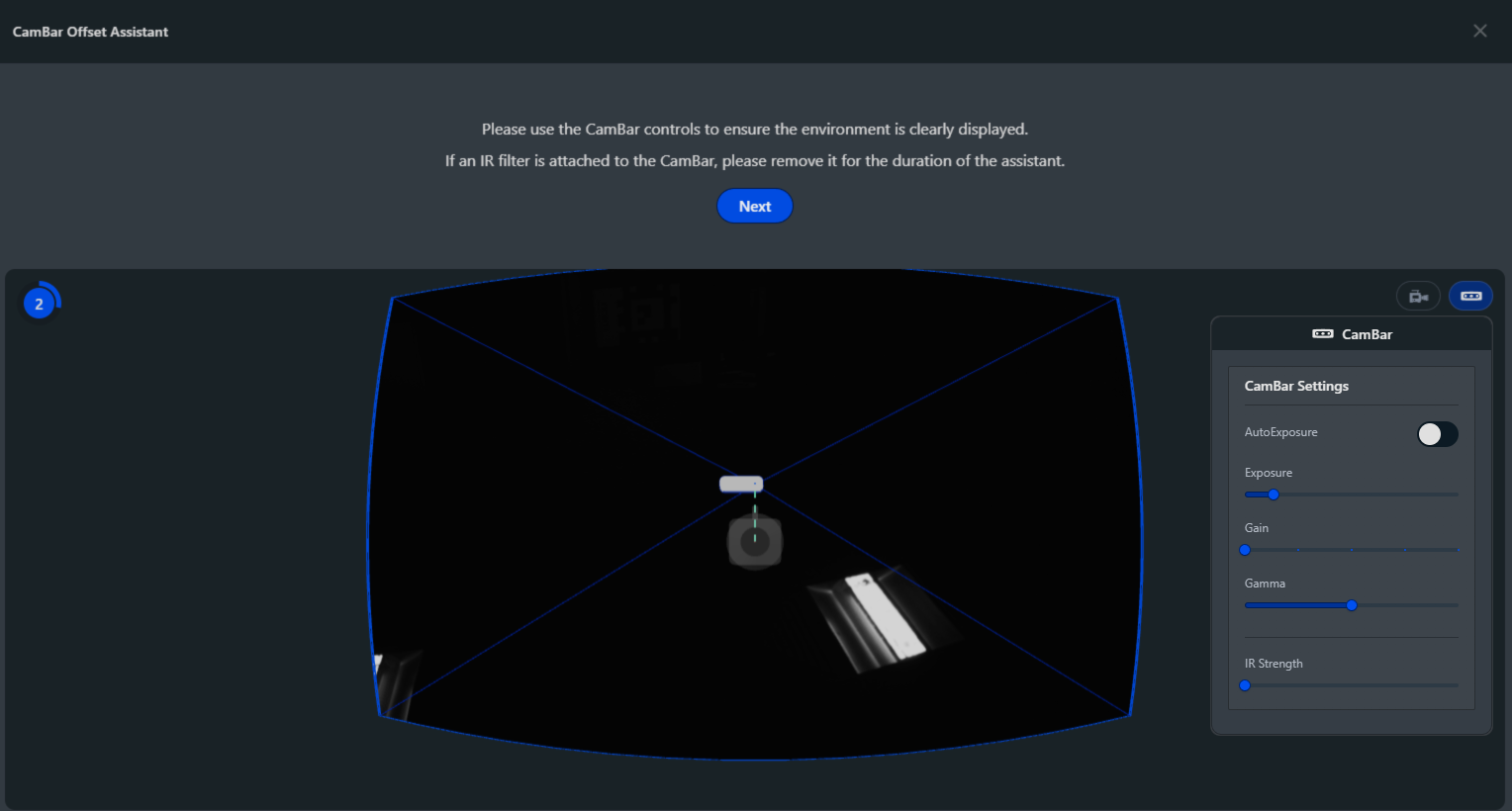 Natural Tracking Setup
