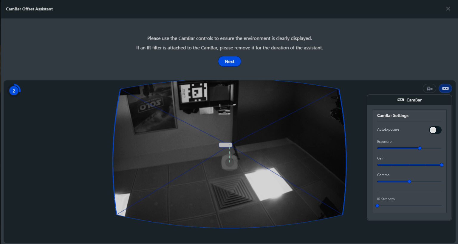 Marker Tracking Setup