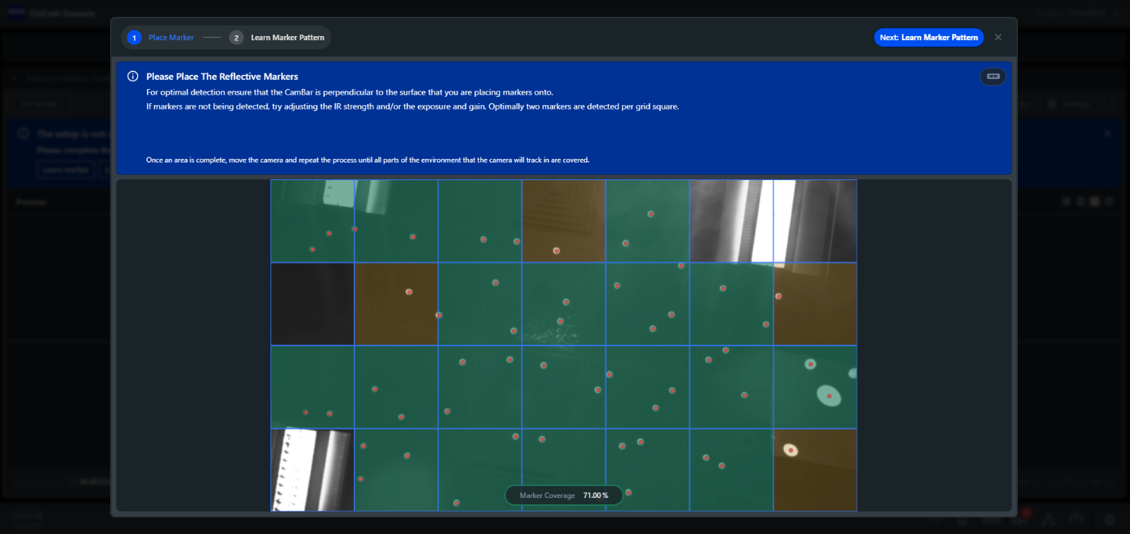 Marker Tracking Setup