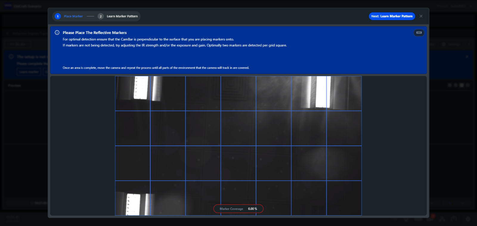 Marker Tracking Setup