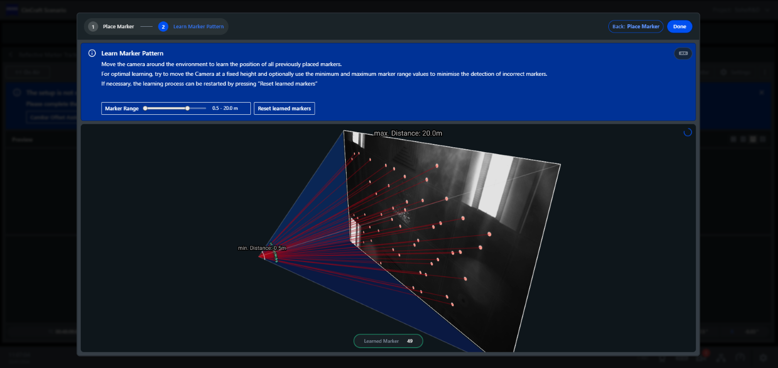 Marker Tracking Setup