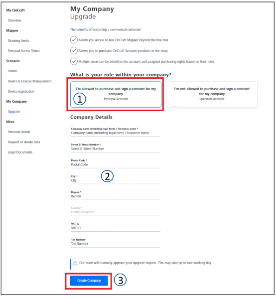 Account Setup
