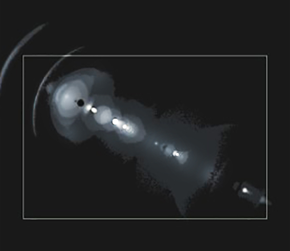 How are lens flares formed