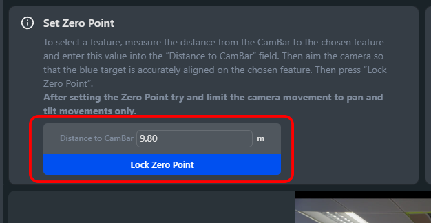 Step 4 - Set Zero Point